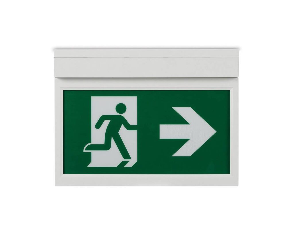 Salvus Emergency Exit Blade - LED lights from the UK lighting ...